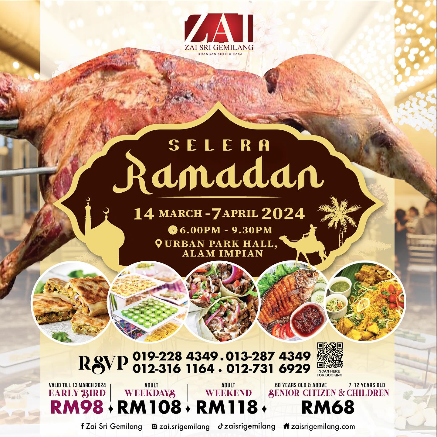 ’25 Malam’ Ramadan Buffet by Zai Sri Gemilang – dixonthum